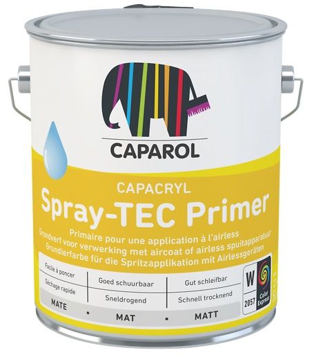 Caparol Capacryl Spray-TEC Filler / Primer | Caparolverf.nl